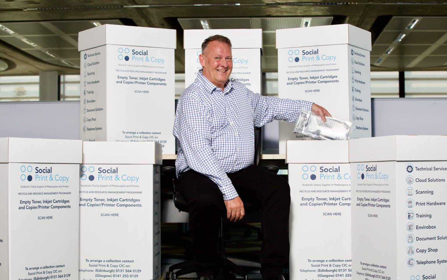 SP&C boxes clever with landmark initiative – Social Print & Copy